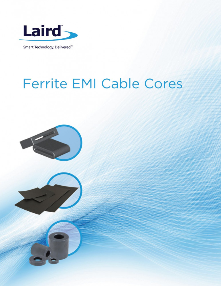 Laird Ferrite EMI Cable Cores document page 1