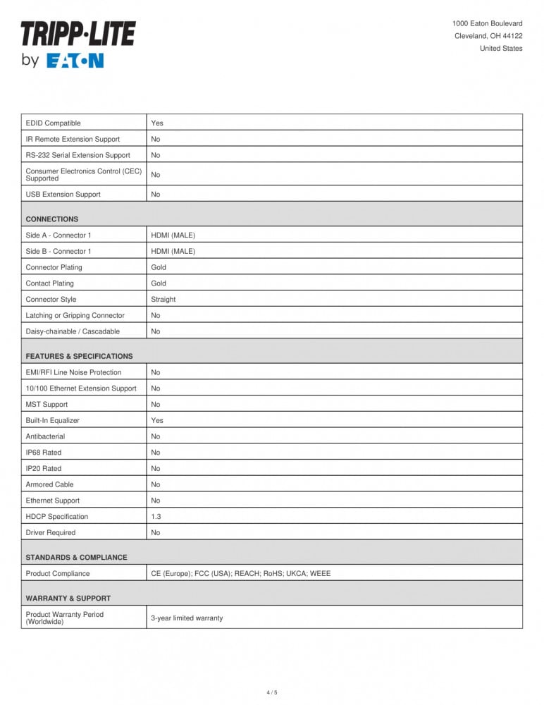 P568-100-ACT technical document page 4