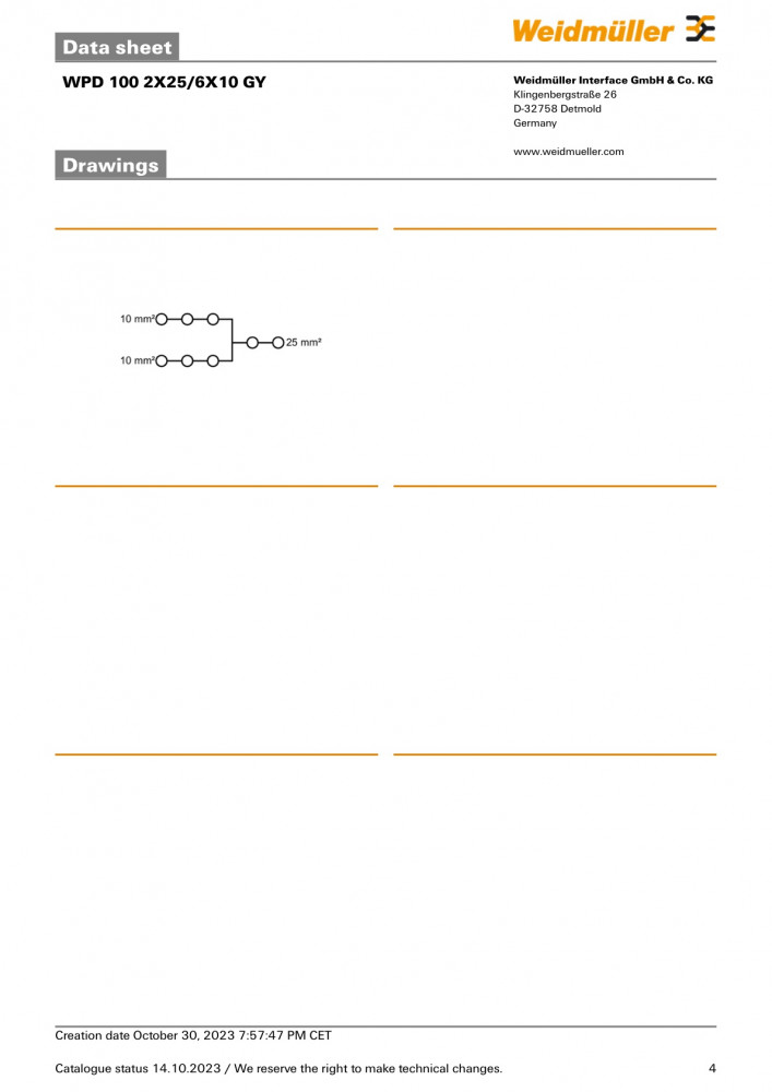 WEIDMULLER WPD 100 technical document page 4
