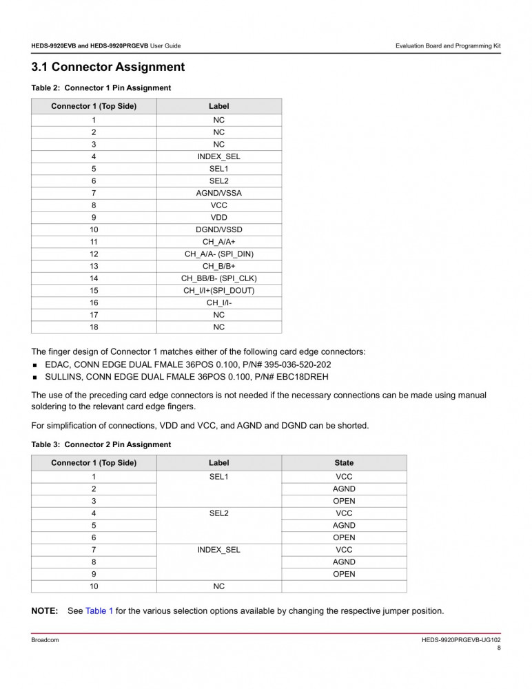 HEDS-9920PRGEVB document page 8
