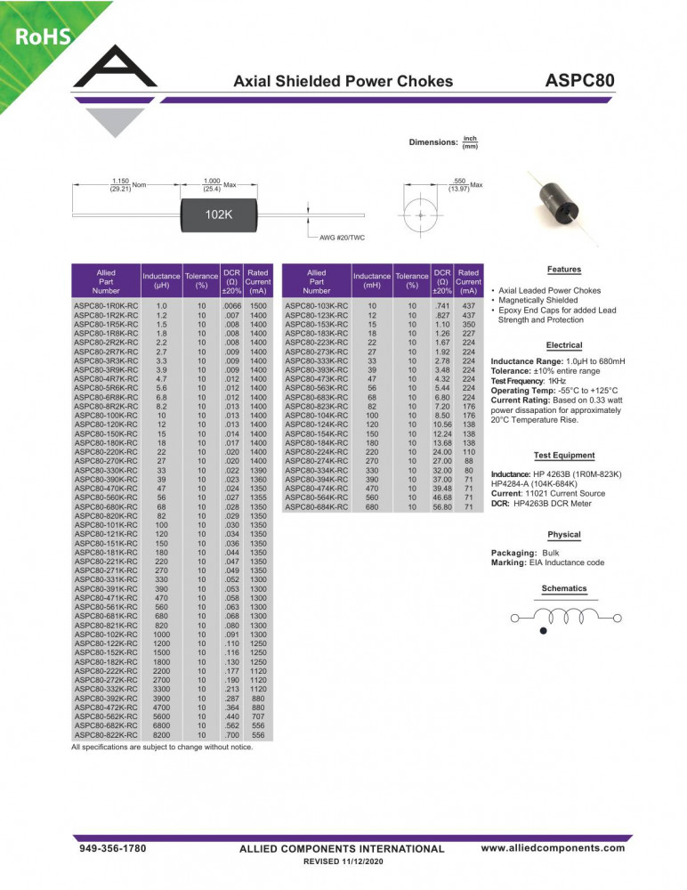 ASPC80 series technical document preview