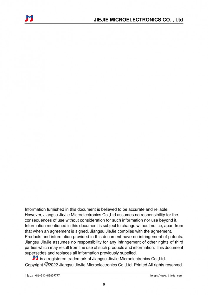 JCT151K-800R datasheet page 9