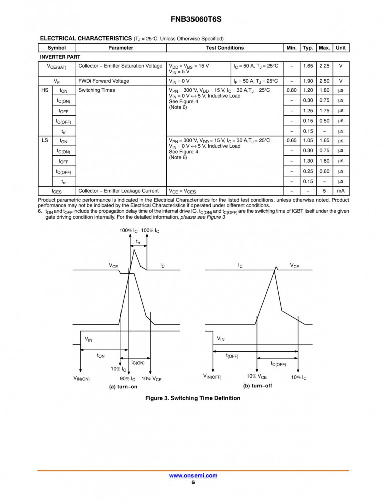 FNB35060T6S document preview page 6