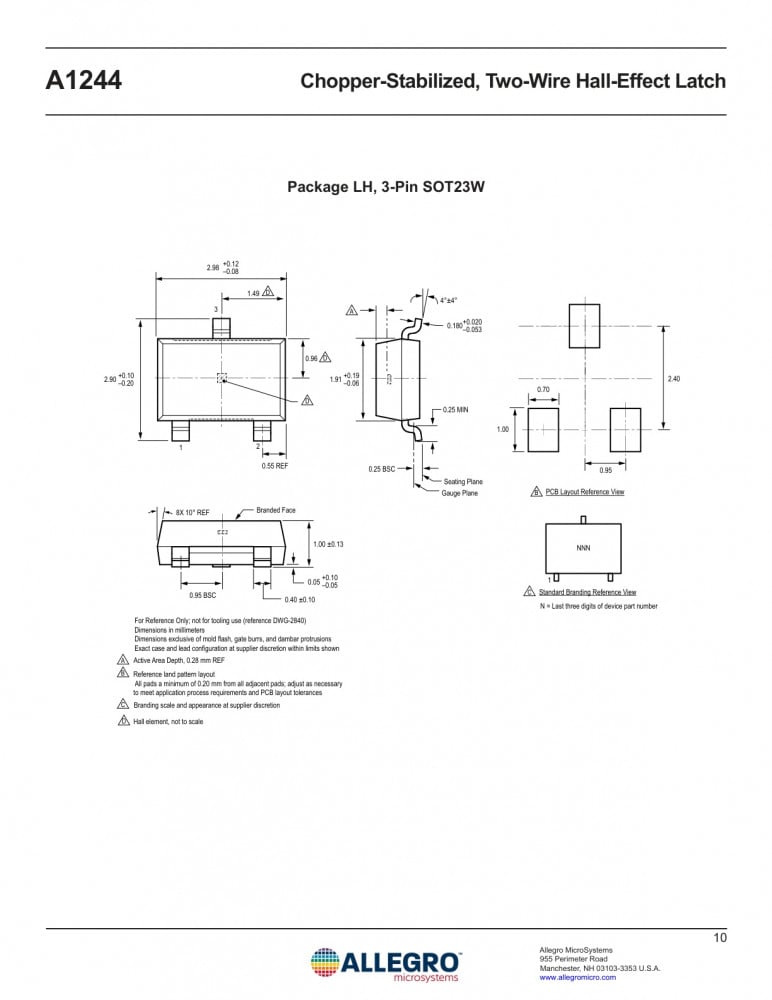 A1244 datasheet page 10