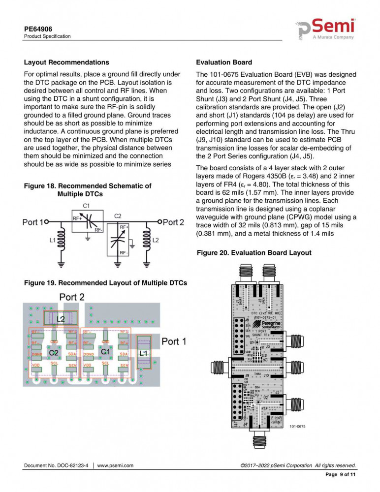 PE64906B-Z datasheet page 9