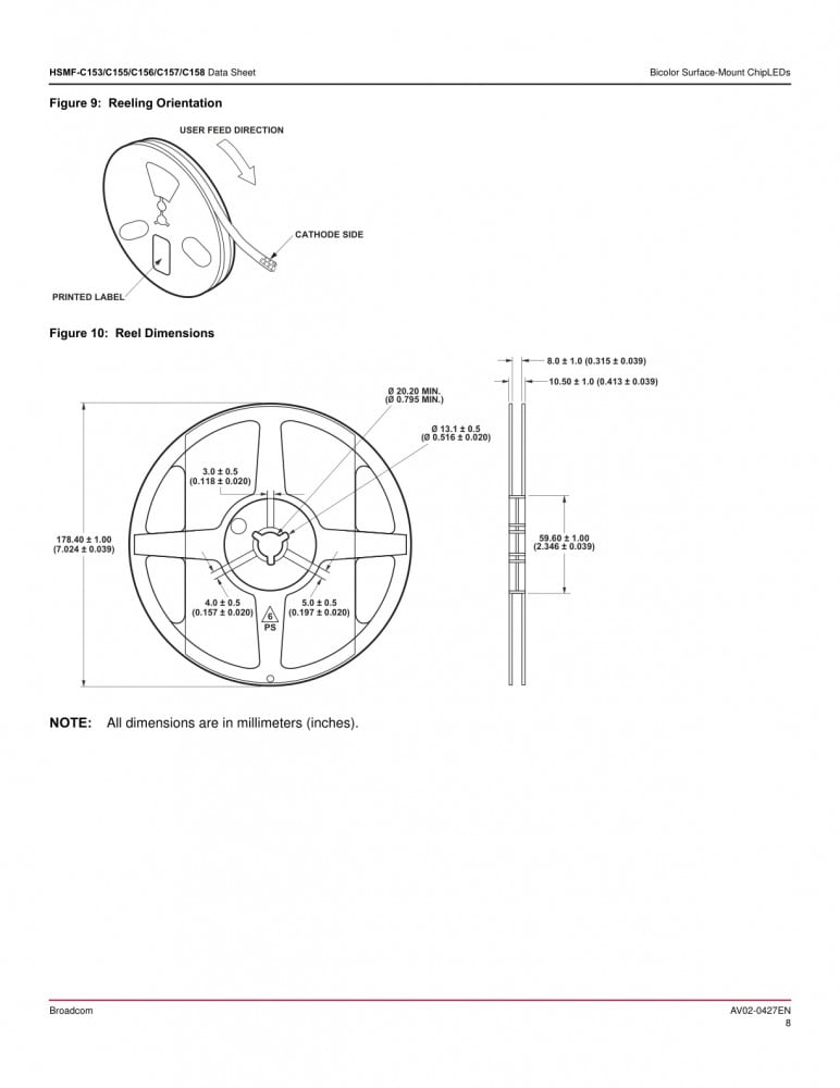 HSMF-C158 datasheet page 8