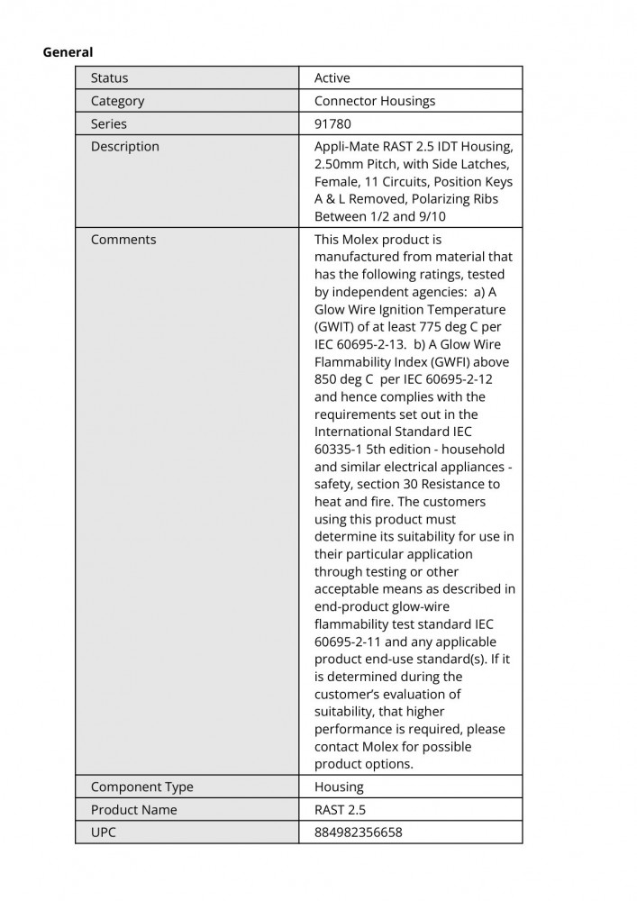 Product document preview, page 2