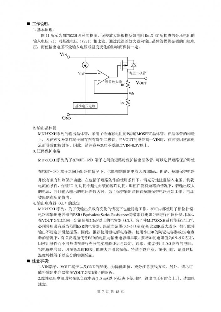 MD7536H datasheet page 7