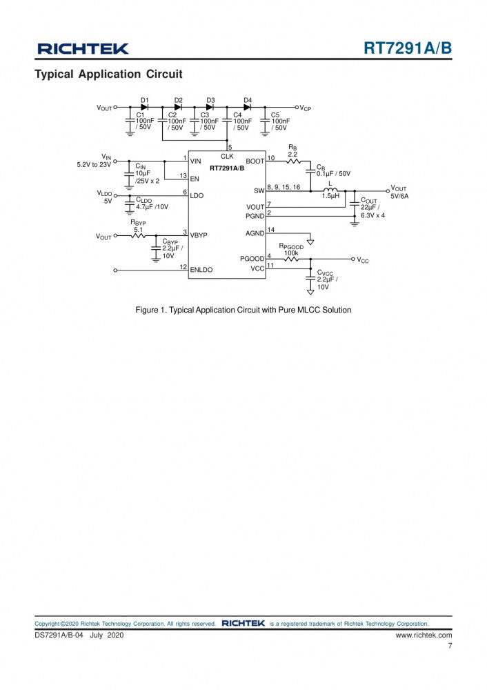 RT7291BGQUF datasheet page 7