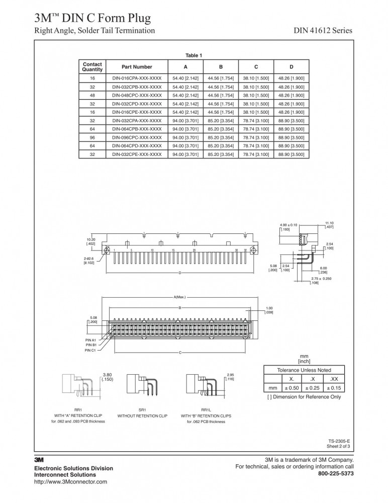 DIN-048CPC-SR1-KR technical document page 2