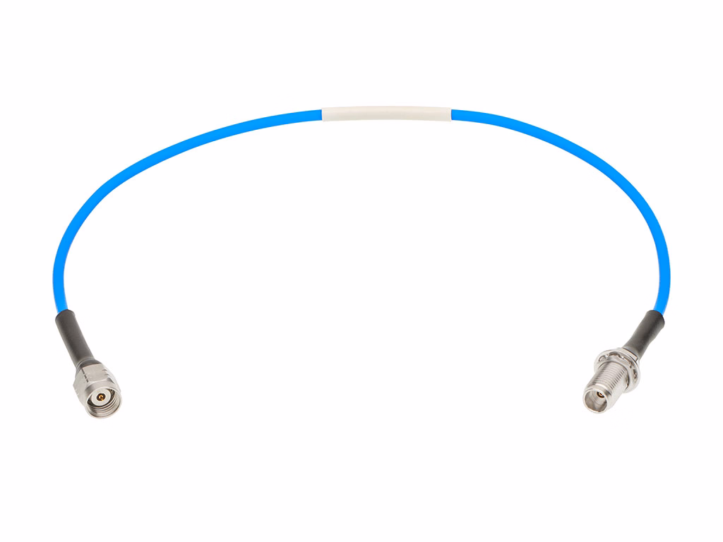 Cardinal Wave 2.4mm Straight Plug to 2.4mm Bulkhead Jack on .086