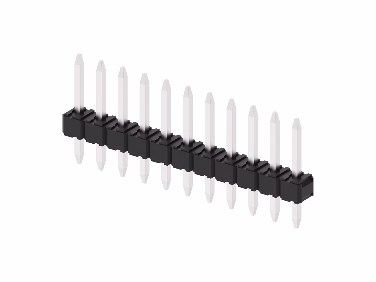 KK 254 Breakaway Header, Right-Angle with Friction Lock, 15 Circuits, Tin (Sn) Plating