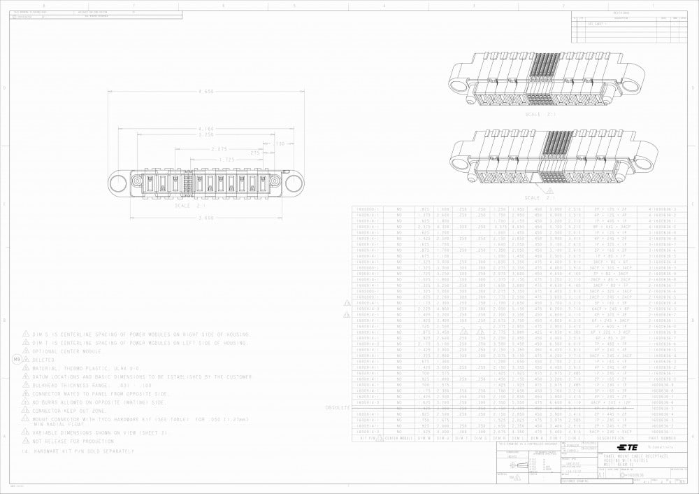 TE Connectivity 1600636 drawing page 2
