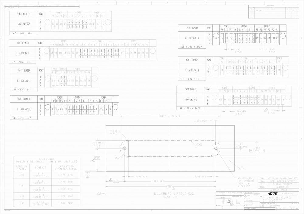 TE Connectivity 1600636 drawing page 4