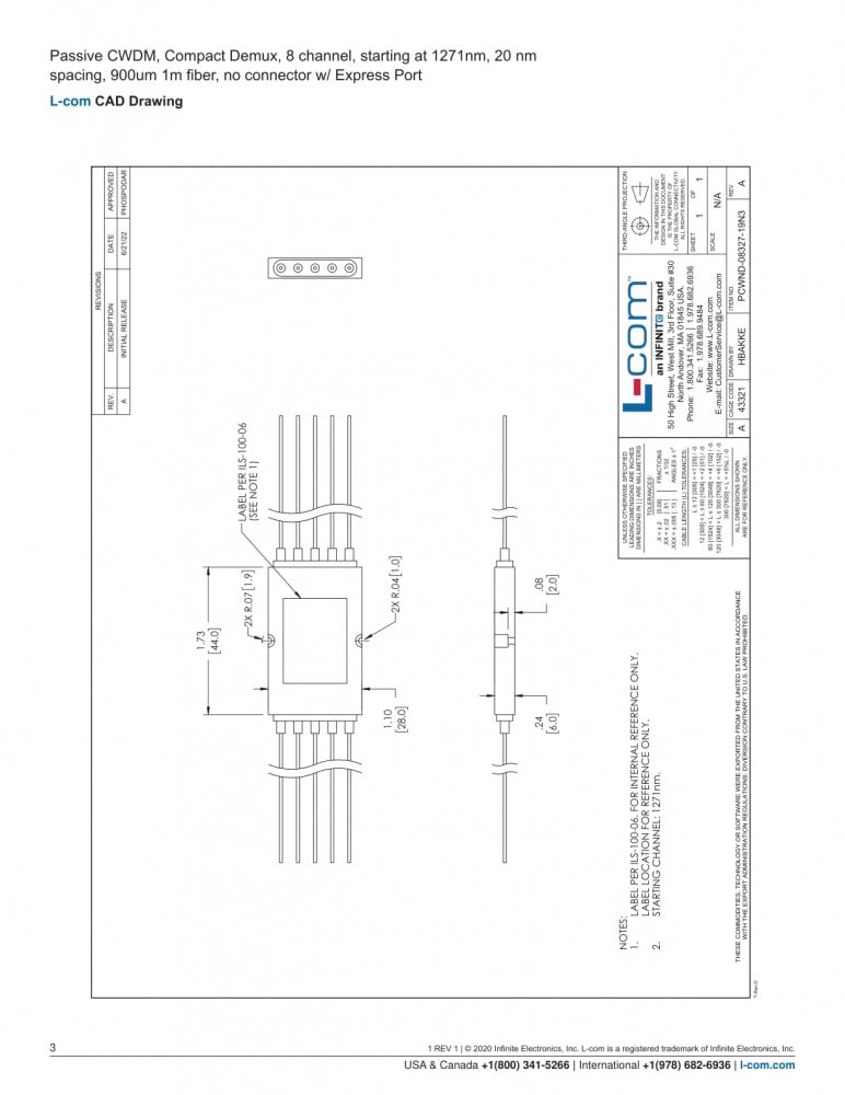PCWND-08327-19N3 product documentation page 3