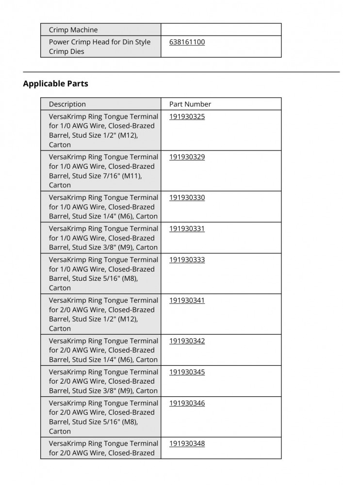 Technical document page 3 for Molex 640038070