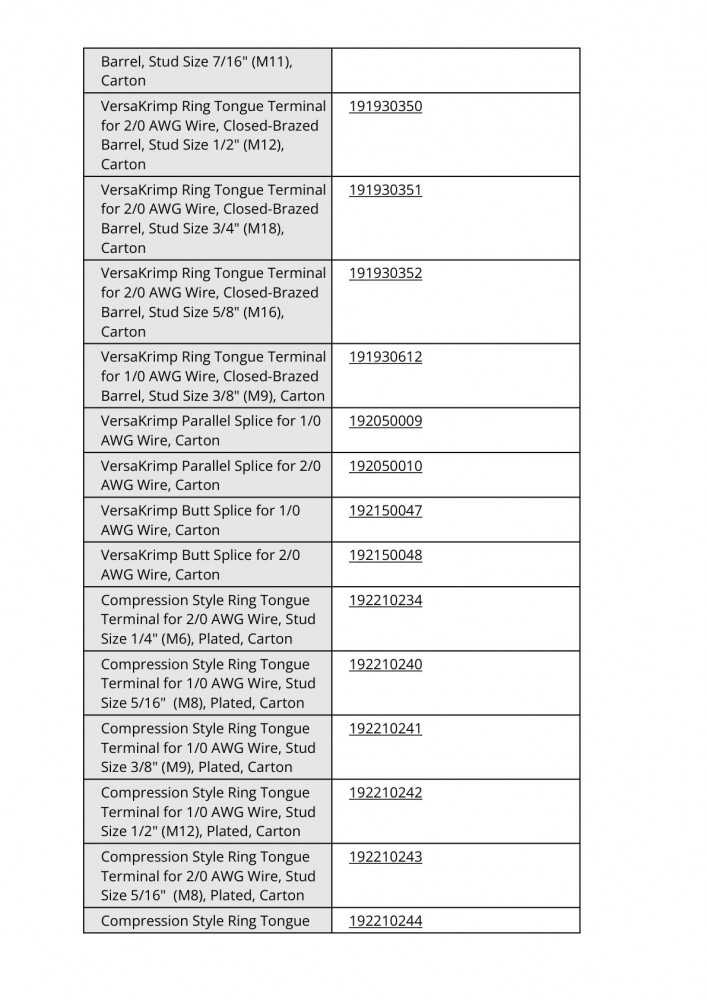 Technical document page 4 for Molex 640038070