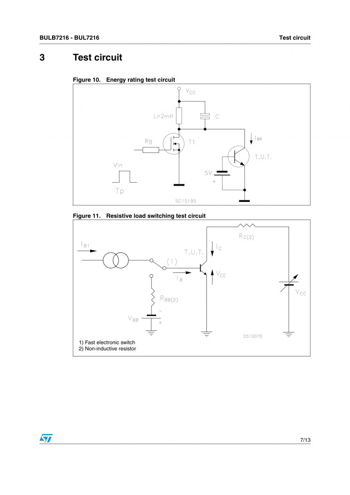BUL7216 datasheet page 7