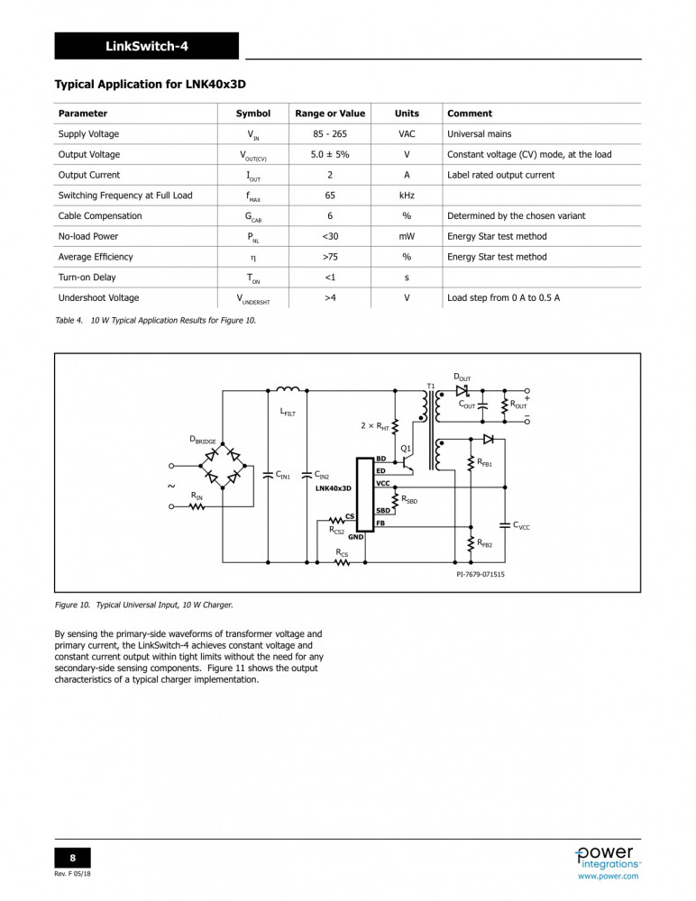 LNK4323D-TL datasheet page 8