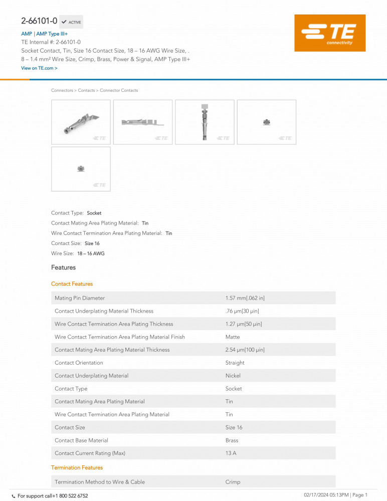 2-66101-0 technical document page 1