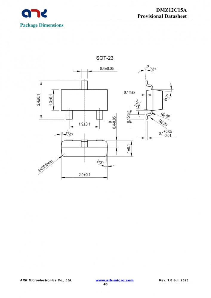 DMZ12C15A datasheet page 4