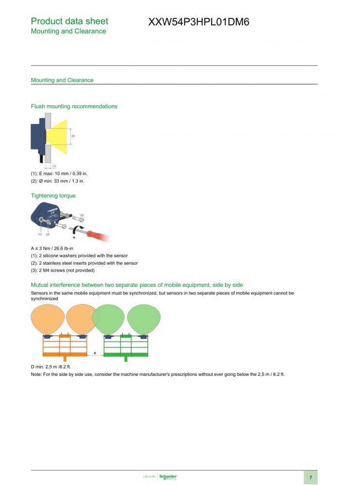 XXW54P3HPL01DM6 technical document page 7