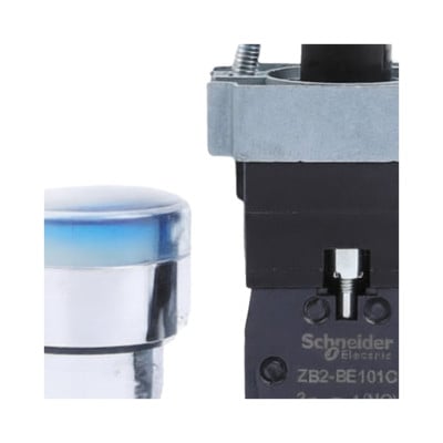 Schneider XB2BA22C=ZB2BZ102C+ZB2BA2C Pushbutton Switch