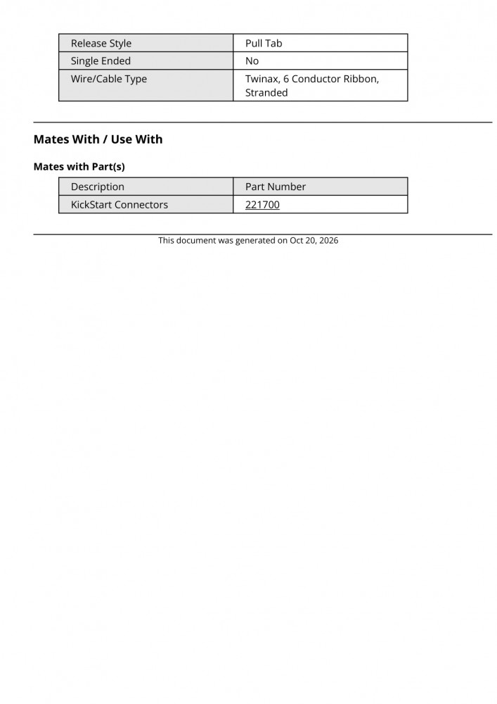 MOLEX 2217440900 product document, page image 3