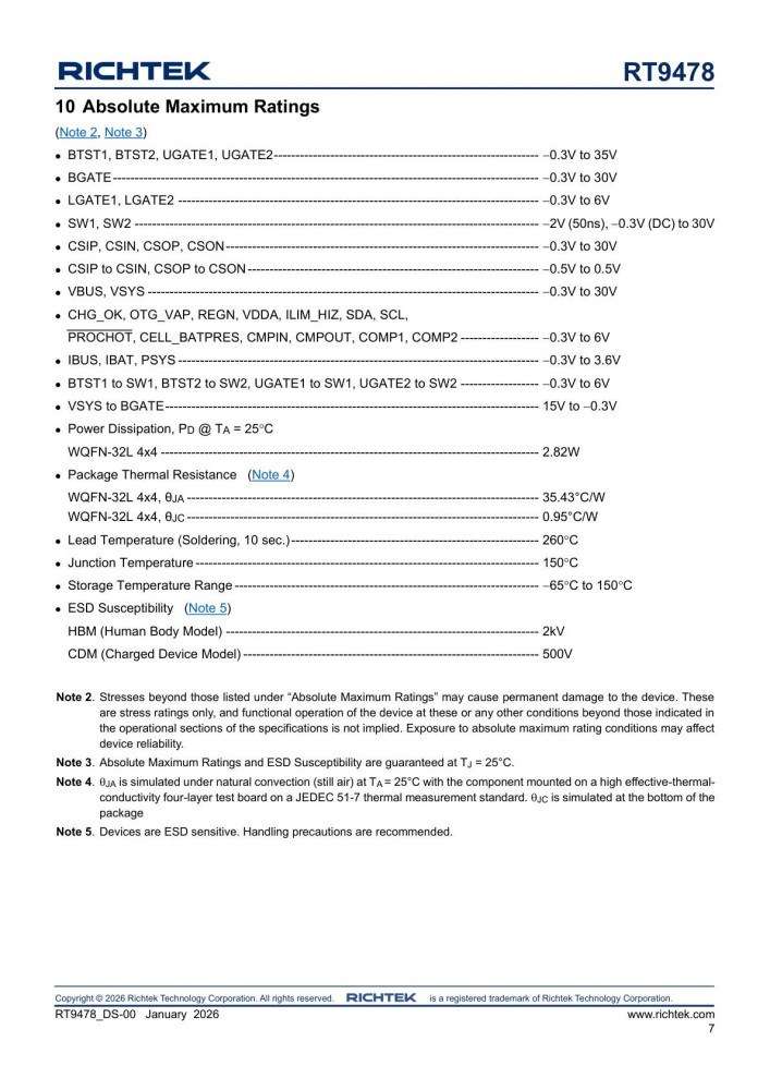 RT9478 datasheet page 7