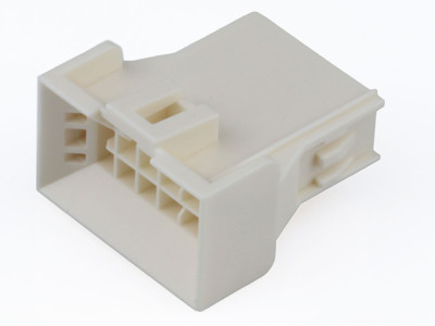 Nano-Fit BMI Plug Housing, TPA Capable, 2.50mm Pitch, Dual Row, 10 Circuits,  Natural, Glow-Wire Capable for sale