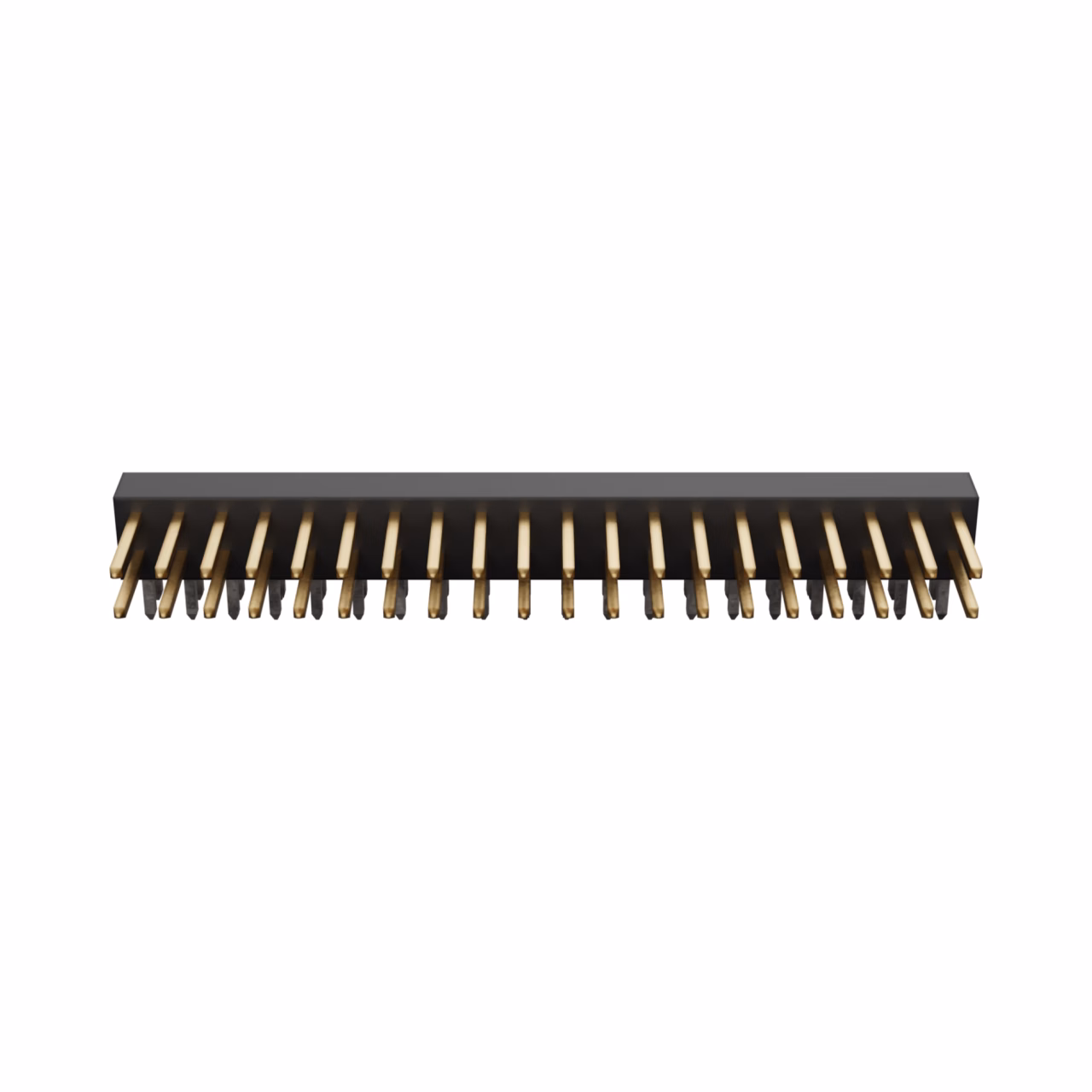 2.00mm Pitch Milli-Grid Header, Right-Angle, Through Hole, 40 Circuits, 0.38µm Gold (Au) Plating, Mating Pin Length 6.00mm, Tail Length 2.90mm, Tray, Lead-Free for sale