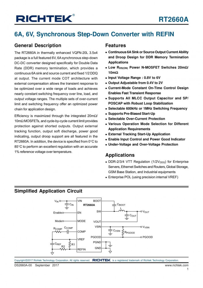 RT2660A document page 1