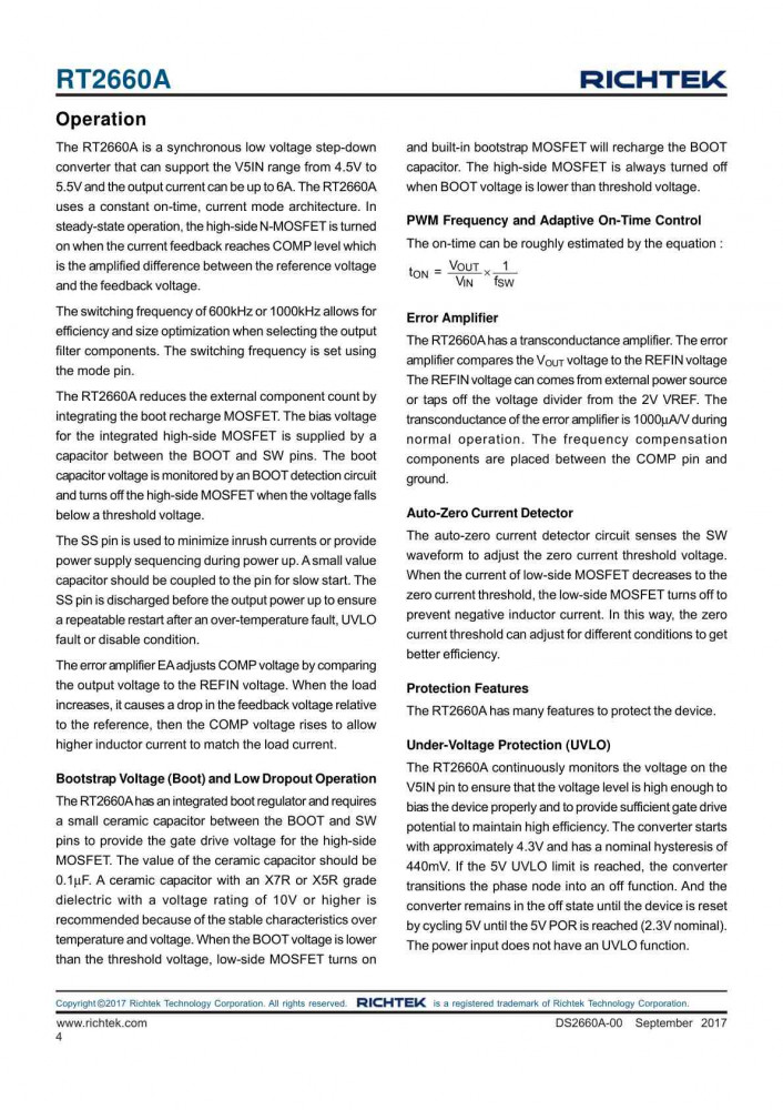 RT2660A document page 4