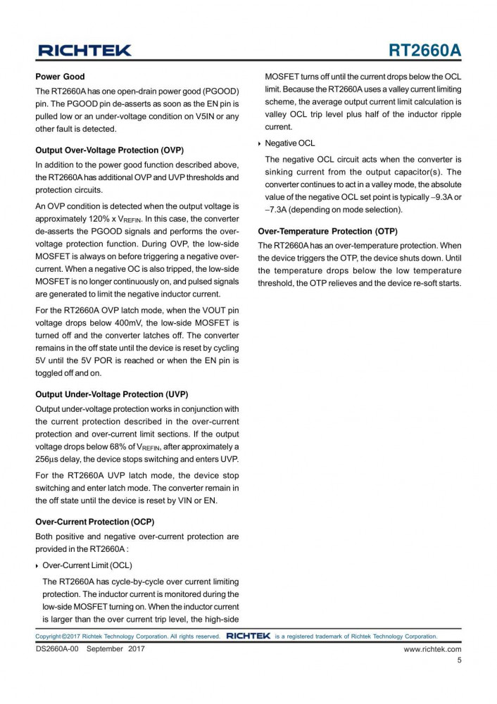 RT2660A document page 5