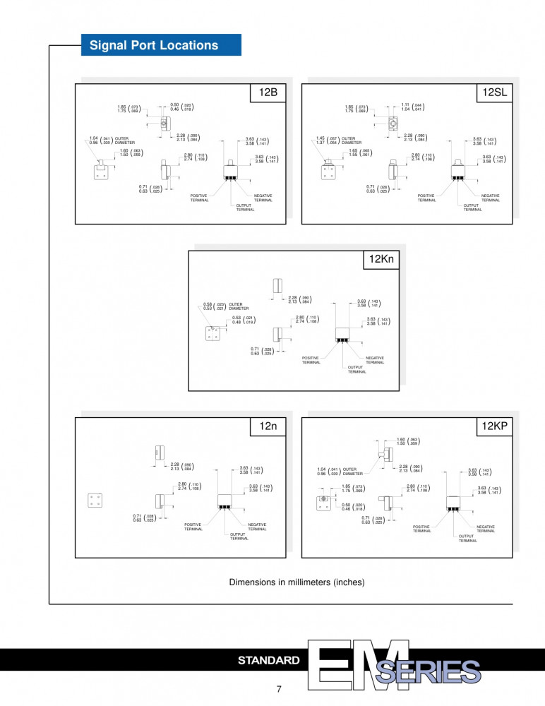 Knowles EM-23069-000 document page 7