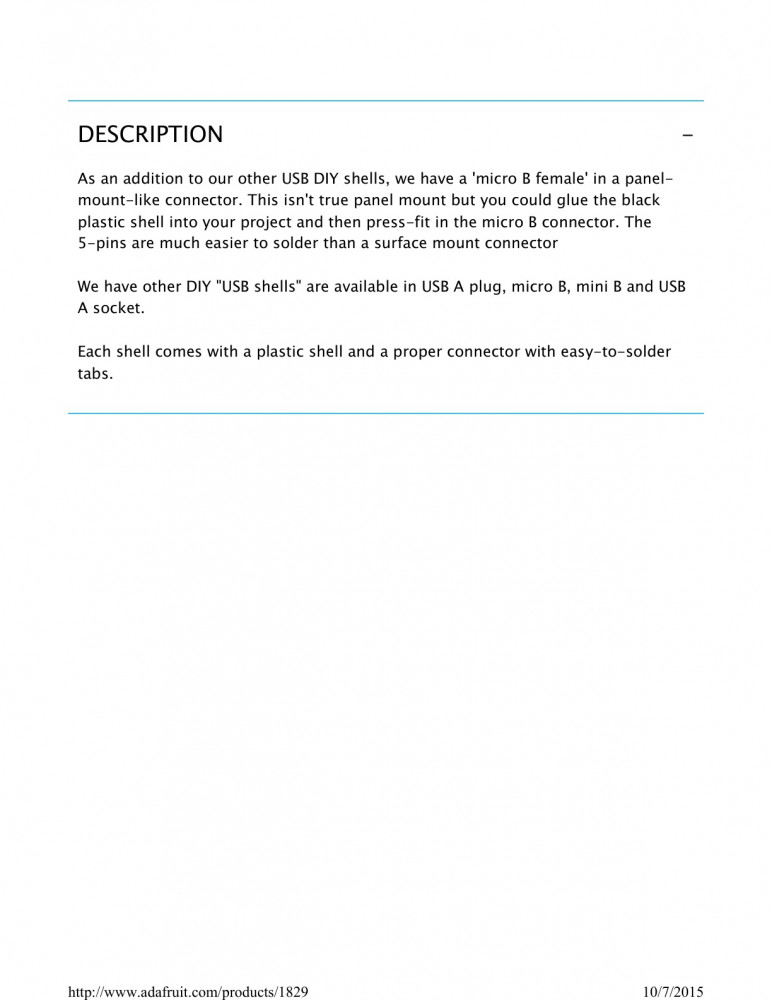 Adafruit 1829 technical document image 2