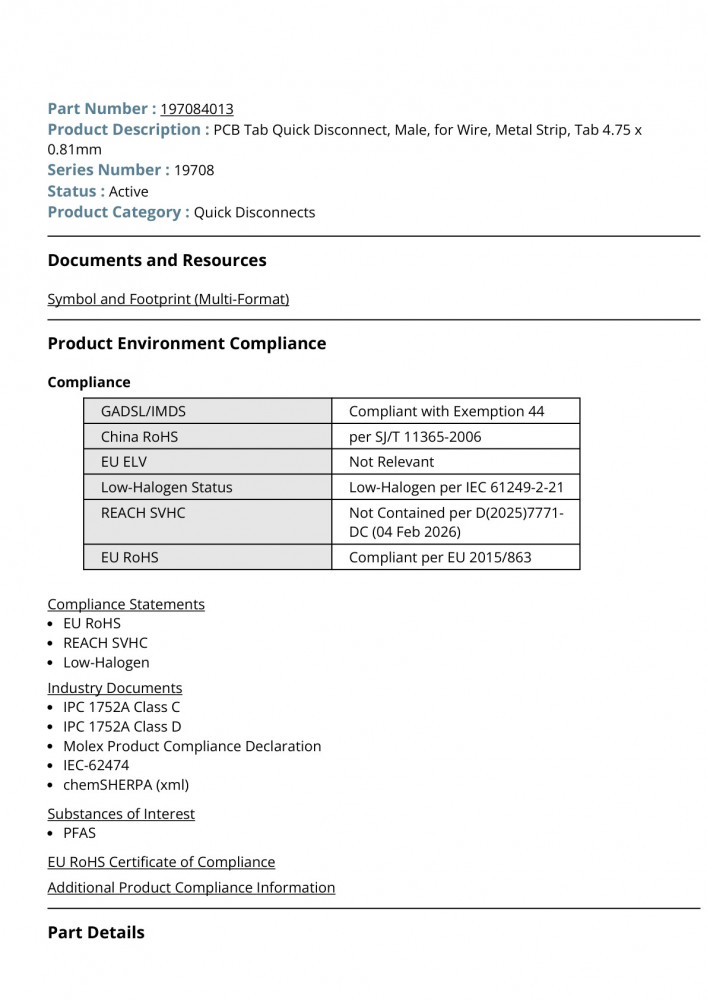Product document page 1