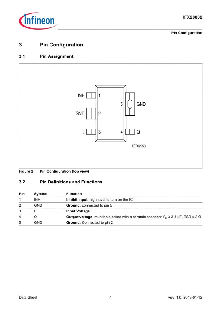 IFX20002 datasheet page 4