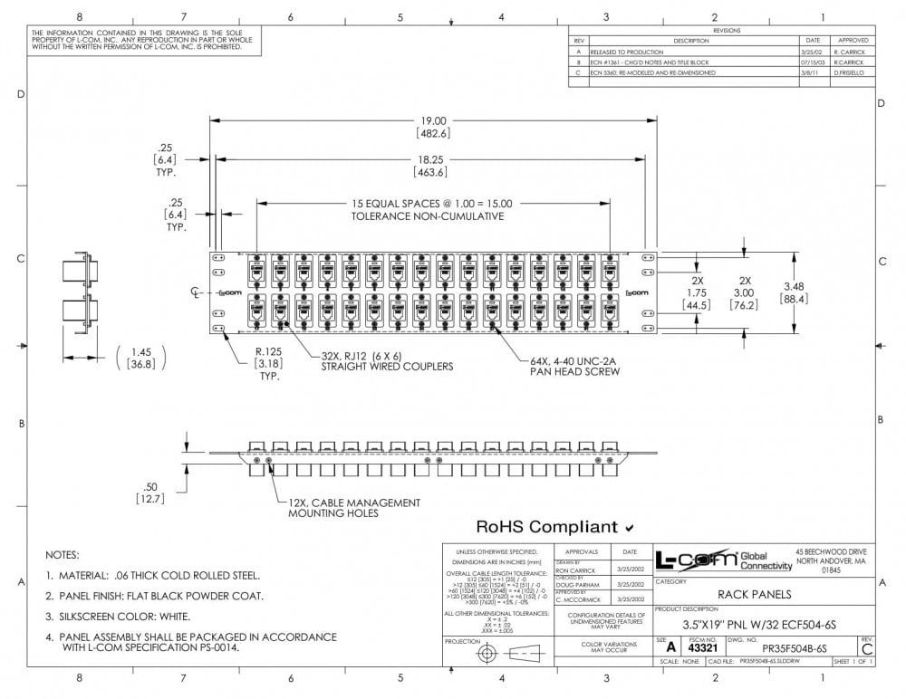 PR35F504B-6S technical document page