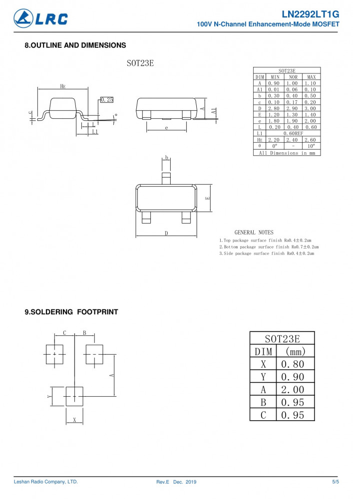 LN2292LT1G datasheet page 5