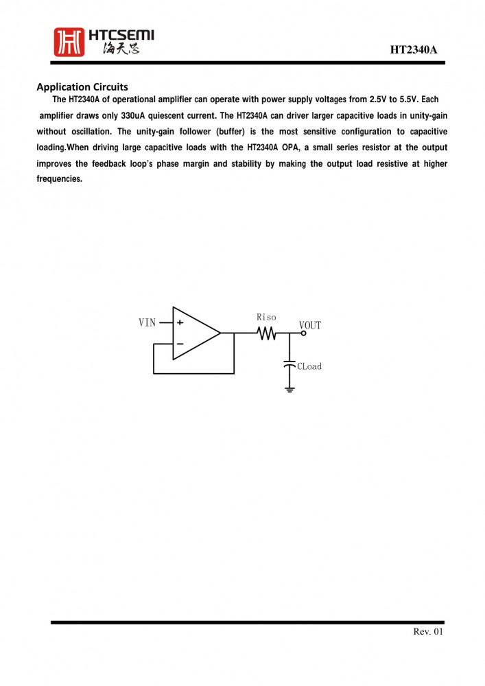 HT2340ARZ datasheet page 6