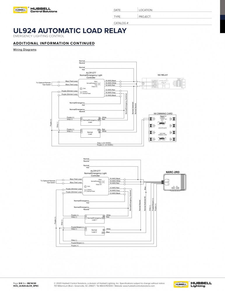 ALCR1277 product document, page 3