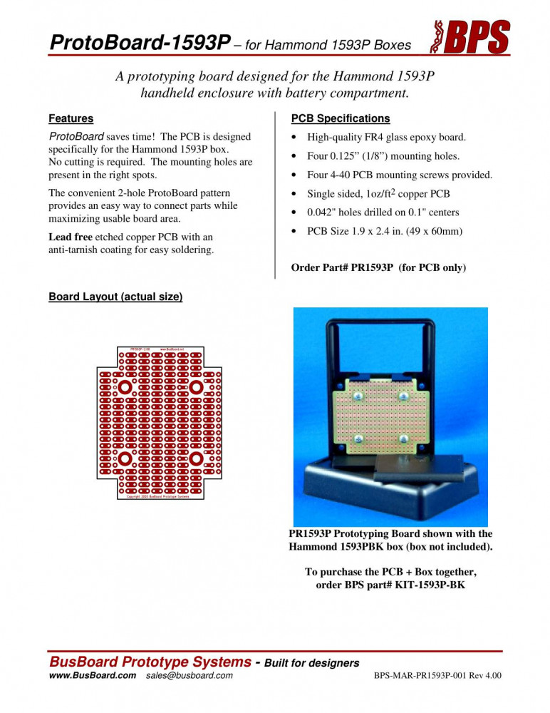 PR1593P product document image 1