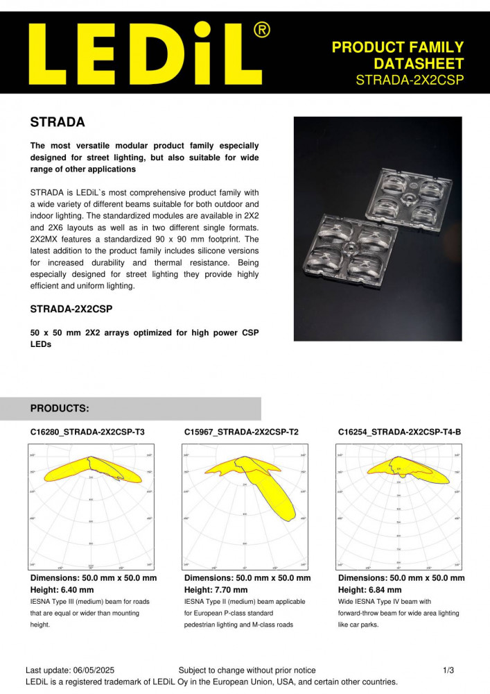 STRADA-2X2CSP-VSM technical document page 1