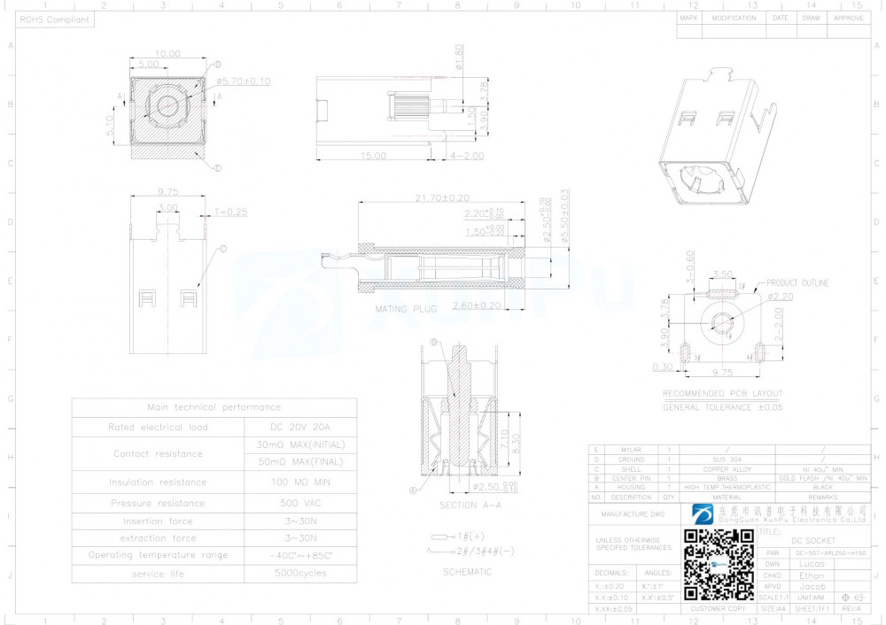 DC-507-ARL250-H150 technical document
