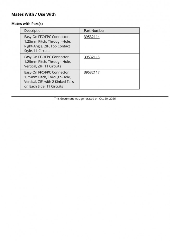 MOLEX 152680806 specification page 3