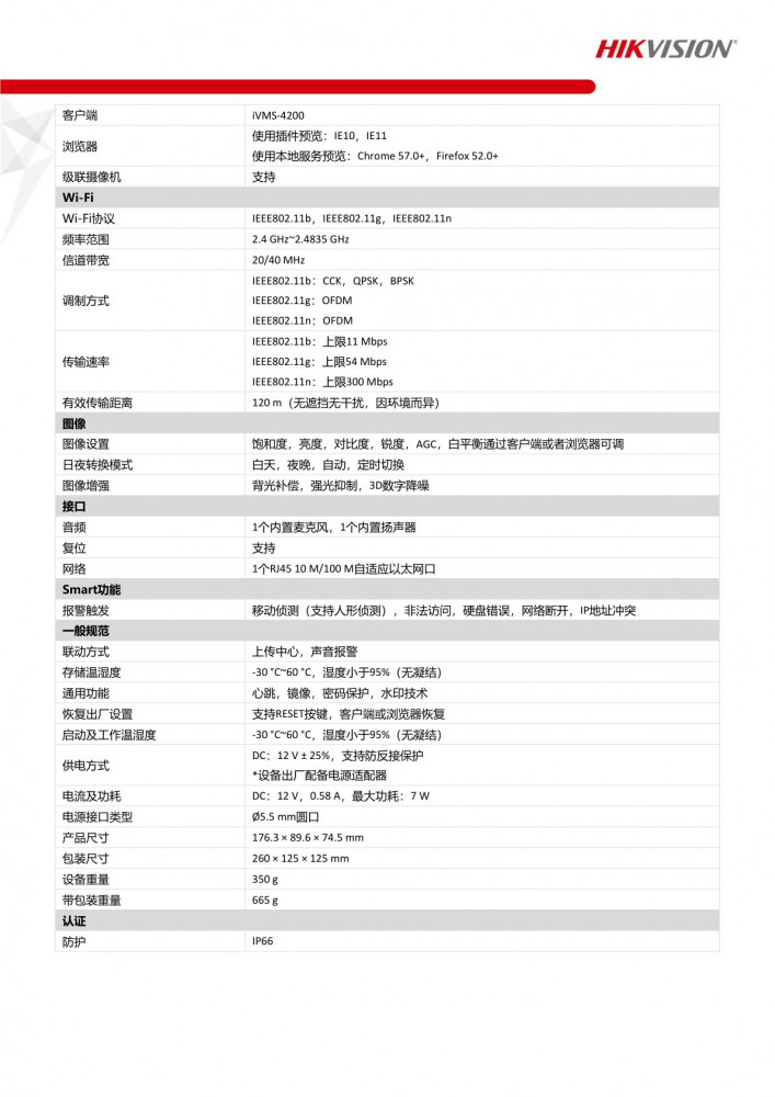 DS-IPC-K24H-LWT datasheet page 3