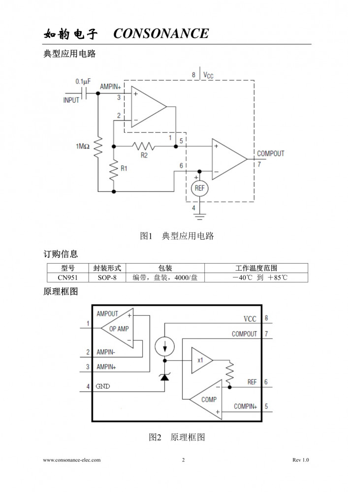 CN951 datasheet page 2