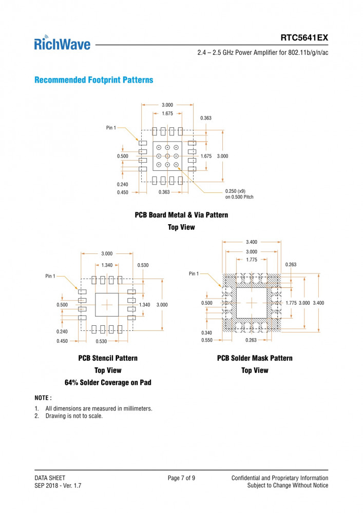 RTC5641EX datasheet page 7