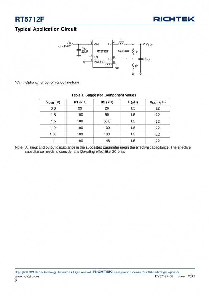 RT5712F technical document page 6